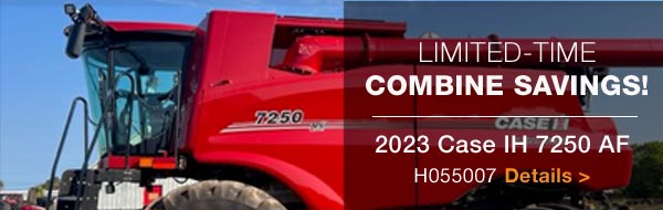 SAVE on this 2023 Case IH 7250 combine >