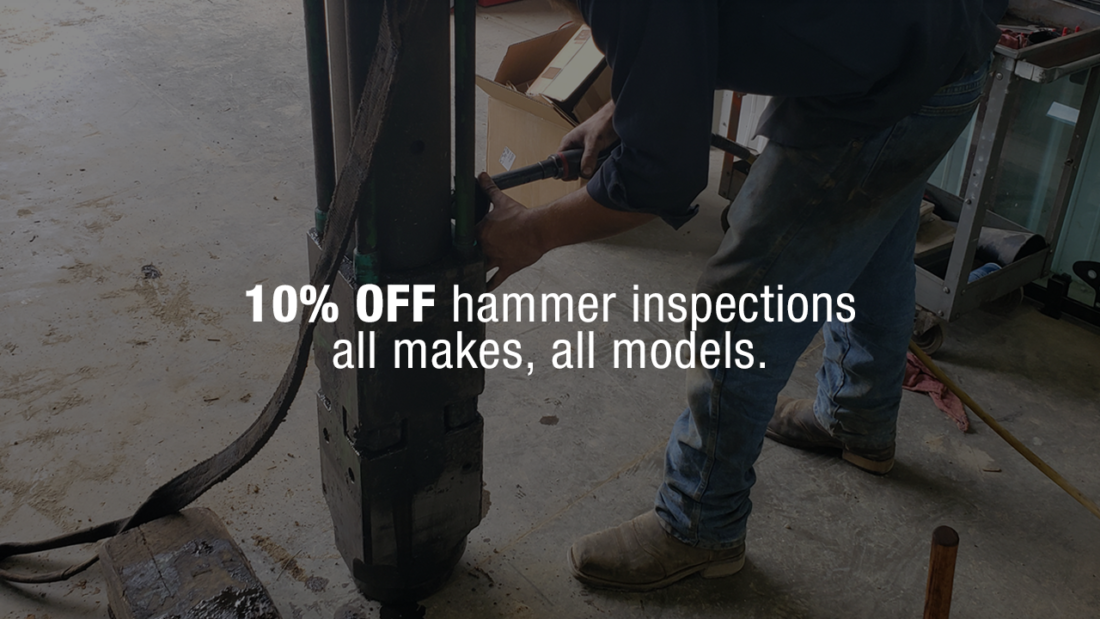 10% OFF hammer inspections - Agriculture & Construction | Equipment ...