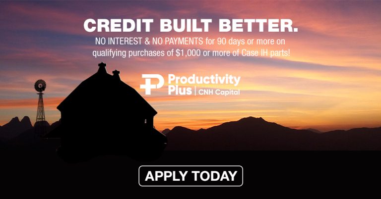 Reap The Rewards with Productivity Plus - Agriculture & Construction ...